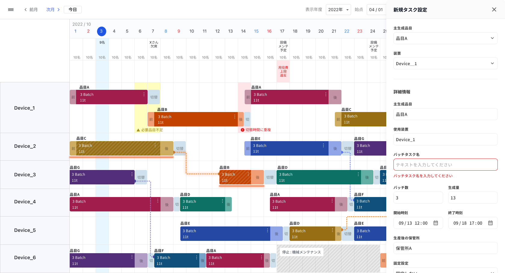 業界特化、スピーディーかつ低コストな生産計画を実現するPlanium(プラニウム)をリリース | ALGO ARTIS ニュース